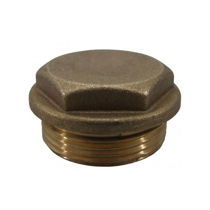 Buy 2" (50mm) Brass Male BSP Plug - Online Pump Supplies UK