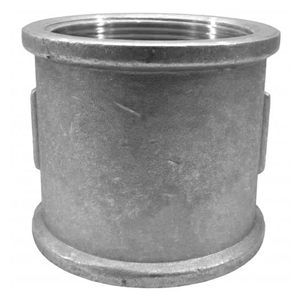 Buy 2 1/2" (65mm) Galvanised Barrel Socket - Online Pump Supplies UK