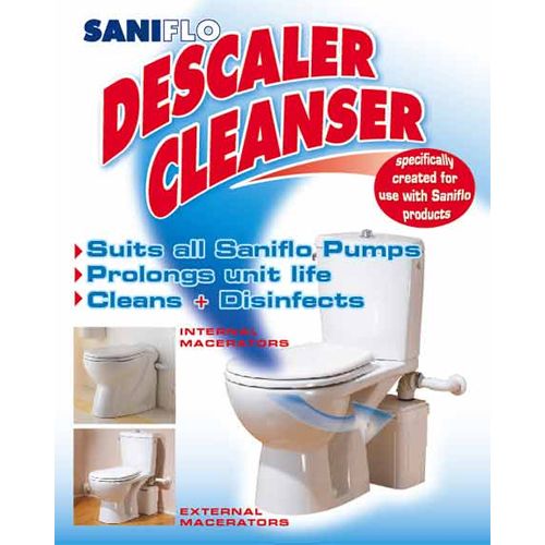 Buy Saniflo Descaler / Domestic Macerator Pump Cleaner and Sanitiser ...