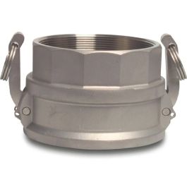 Buy 2" Female Camlock x Female Thread Type D 16 Bar Stainless Steel 316 ...