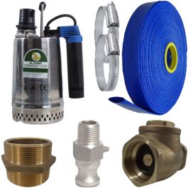 Buy JS RS-400 2" Top Outlet Submersible Pump With Tube Float 110v ...